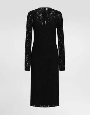 Dolce & Gabbana Lace Dress - Black