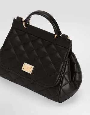 Dolce & Gabbana Sicily Handbag In Nappa Leather Accessories