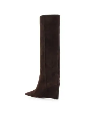 JIMMY CHOO Blake Suede Leather Boots