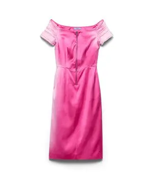 Prada Washed Duchesse Dress