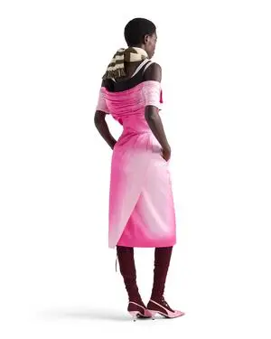 Prada Washed Duchesse Dress