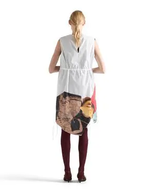 Prada Printed Compact Fabric Dress