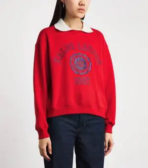 Polo Ralph Lauren Crest Collared Sweatshirt