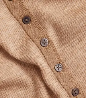 Polo Ralph Lauren Wool Ribbed Cardigan