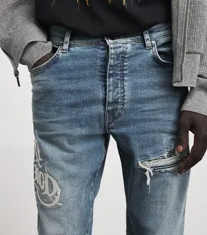 Amiri Hollywood Mx1 Slim Jeans