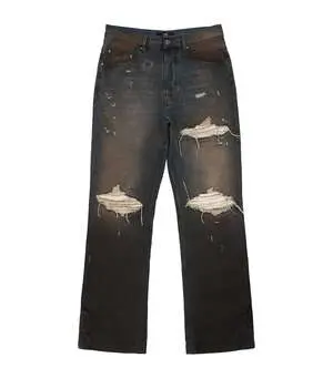 Amiri Ripped Mx1 Straight Jeans