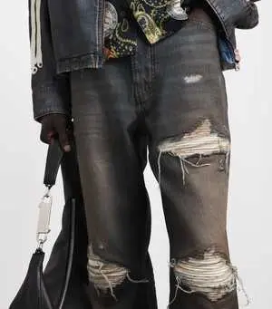 Amiri Ripped Mx1 Straight Jeans