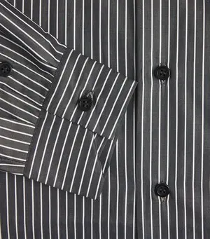 Eskandar Wide Stripe A-line Shirt