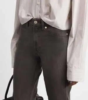 7 For All Mankind Coated The Leggy Bootcut Jeans