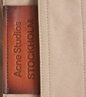 Acne Studios Cotton Belted Trousers