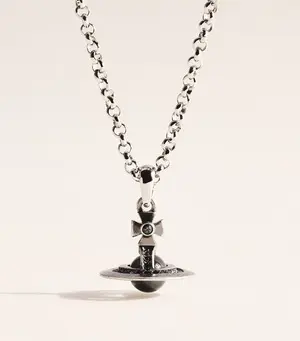 VIVIENNE WESTWOOD New Petite Orb Necklace - Silver