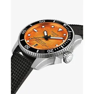 TISSOT Seastar 2000 Stainless Steel And Ceramic Automatic Watch