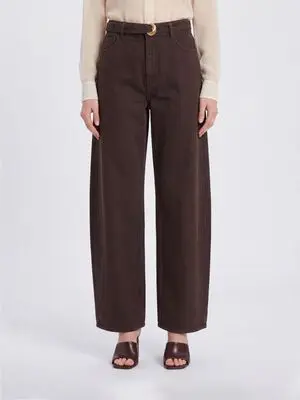 TWINSET Trousers Colour - Brown