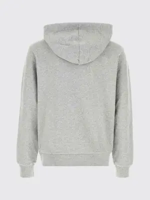 A.p.c. Cotton Logo Hoodie With Kangaroo Pocket - Navy