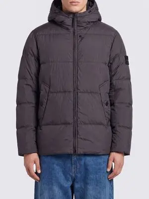 Stone Island Jacket Men Colour Charcoal