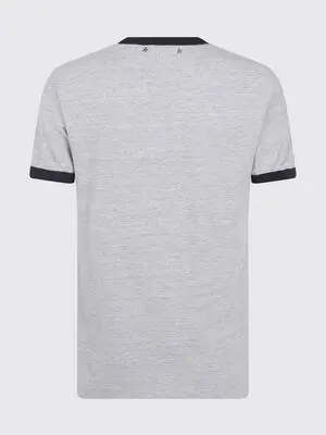 GOLDEN GOOSE Slim Fit Cotton T-shirt With Graphic Logo Print