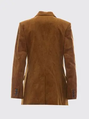 Isabel Marant Étoile Double-breasted Velvet Blazer With Peak Lapels