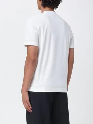 Fendi Cotton T-shirt With Patch Pocket And Applied Logo