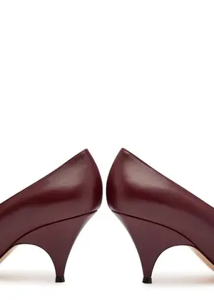 GIANVITO ROSSI Sofia 75 Leather Pumps