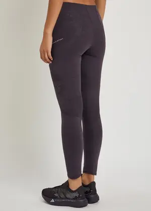 Stella McCartney Adidas X Floral Stretch-knit Running Leggings