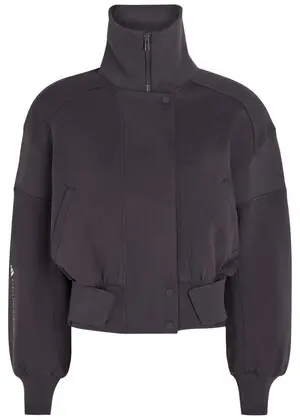 Stella McCartney Adidas X Stadium Stretch-cotton Jacket - Black