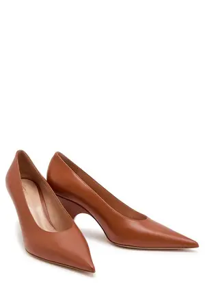 GIANVITO ROSSI Sofia 75 Leather Pumps