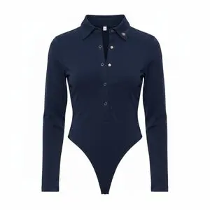 FOREPLAY GOLF Polo Bodysuit Long Sleeve