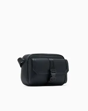 Armani Exchange Crossbody Bag In Technical Fabric