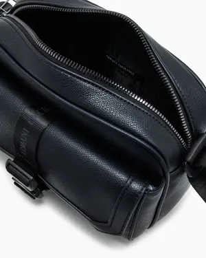 Armani Exchange Crossbody Bag In Technical Fabric
