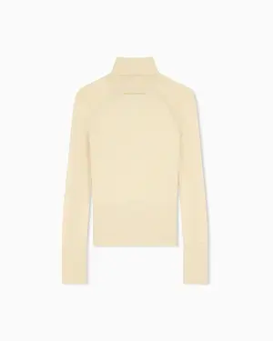 Armani Exchange Regular Fit Pullover In Recycled Viscose And Metallic Fiber