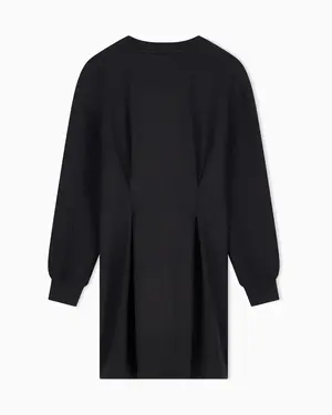 Armani Exchange Regular Fit Ribbed Dress