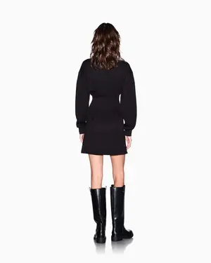 Armani Exchange Regular Fit Ribbed Dress