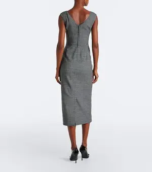 Dolce & Gabbana Wool Midi Dress