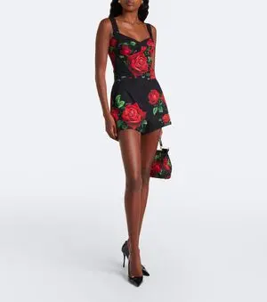 Dolce & Gabbana Floral Cotton Shorts