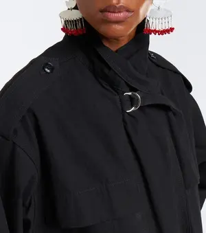 Isabel Marant Étoile Adelys Cotton-blend Gabardine Jacket