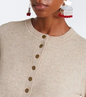 Isabel Marant Étoile Idesia Wool And Cashmere Cardigan