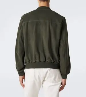 ARMA Didier Suede Bomber Jacket