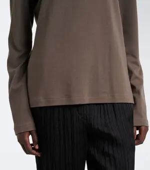 THE ROW Kalto Cotton Jersey Top