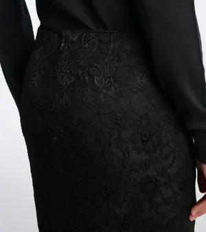 Dolce & Gabbana Lace Midi Skirt