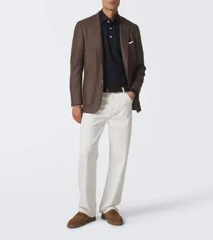 TOD'S Suede Penny Loafers