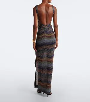 Missoni Wave Lame Gown