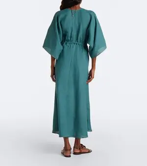 ERES Brilliance Linen Midi Dress