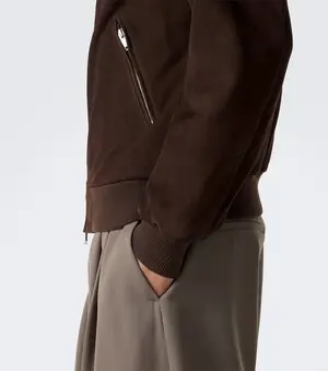 ARMA Didier Suede Bomber Jacket