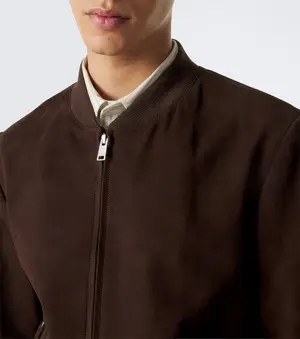 ARMA Didier Suede Bomber Jacket