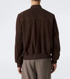 ARMA Didier Suede Bomber Jacket