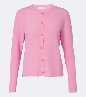 ERES Sucrerie Pointelle Wool-blend Cardigan