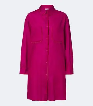 ERES Phare Cotton Voile Shirt Dress - Pink