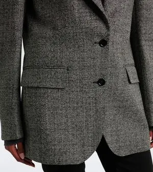 Dolce & Gabbana Virgin Wool Tweed Blazer