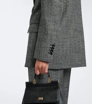 Dolce & Gabbana Virgin Wool Tweed Blazer