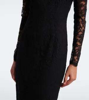 Dolce & Gabbana Lace Midi Dress